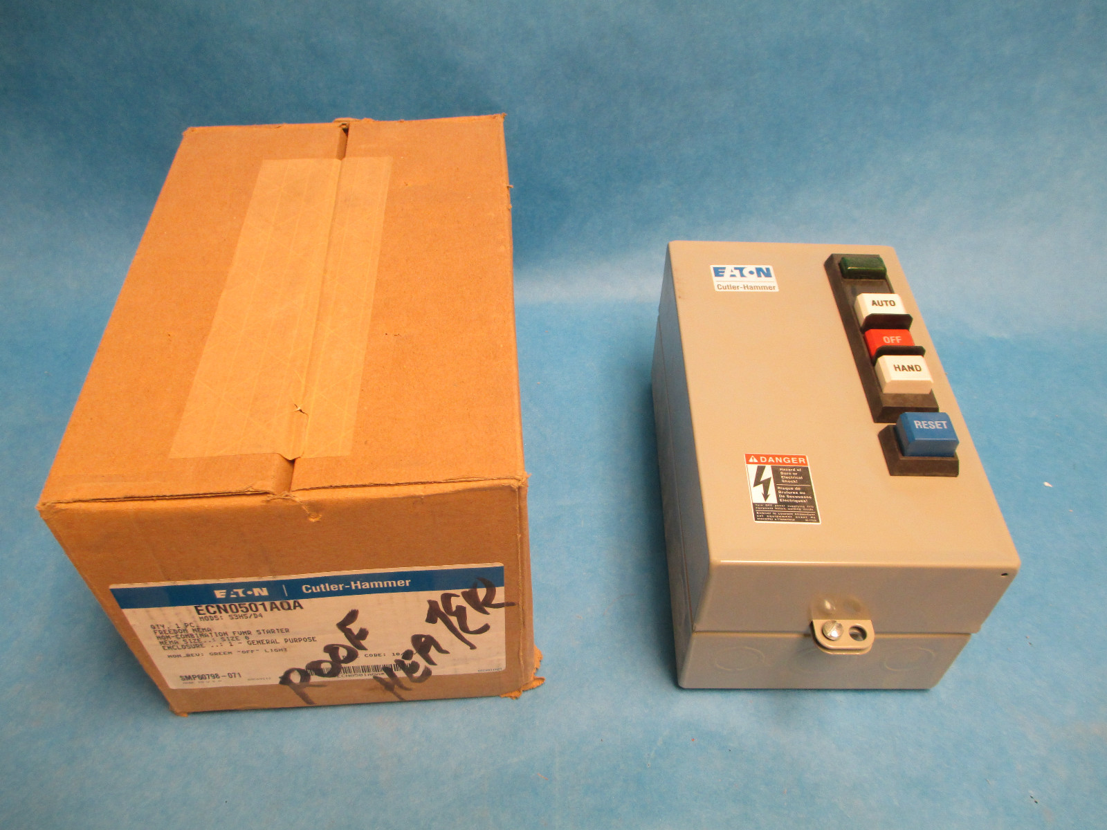 Cutler-Hammer Starter ECN0501AQA Size 0 Nema | Grelly UK