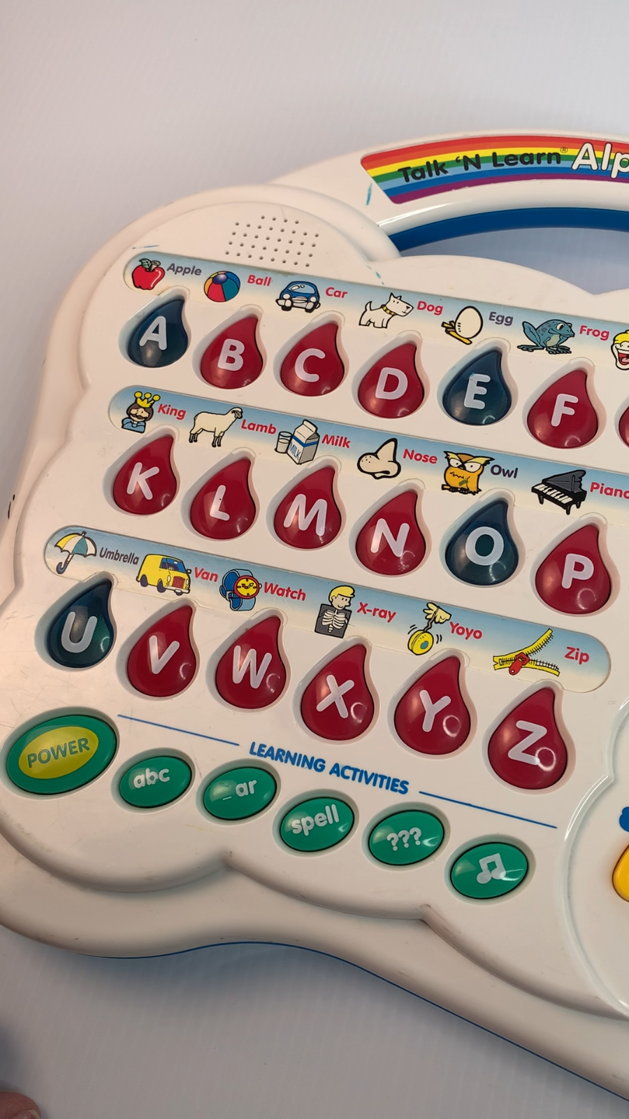 Vintage Scientific Toys Talk 'N Learn ALPHA BRIGHT Interactive Learning ...