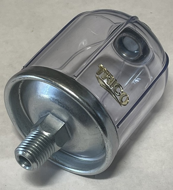 Trico 31342 Steel and Brass P Sump Bottle With Butyrate Plastic ...