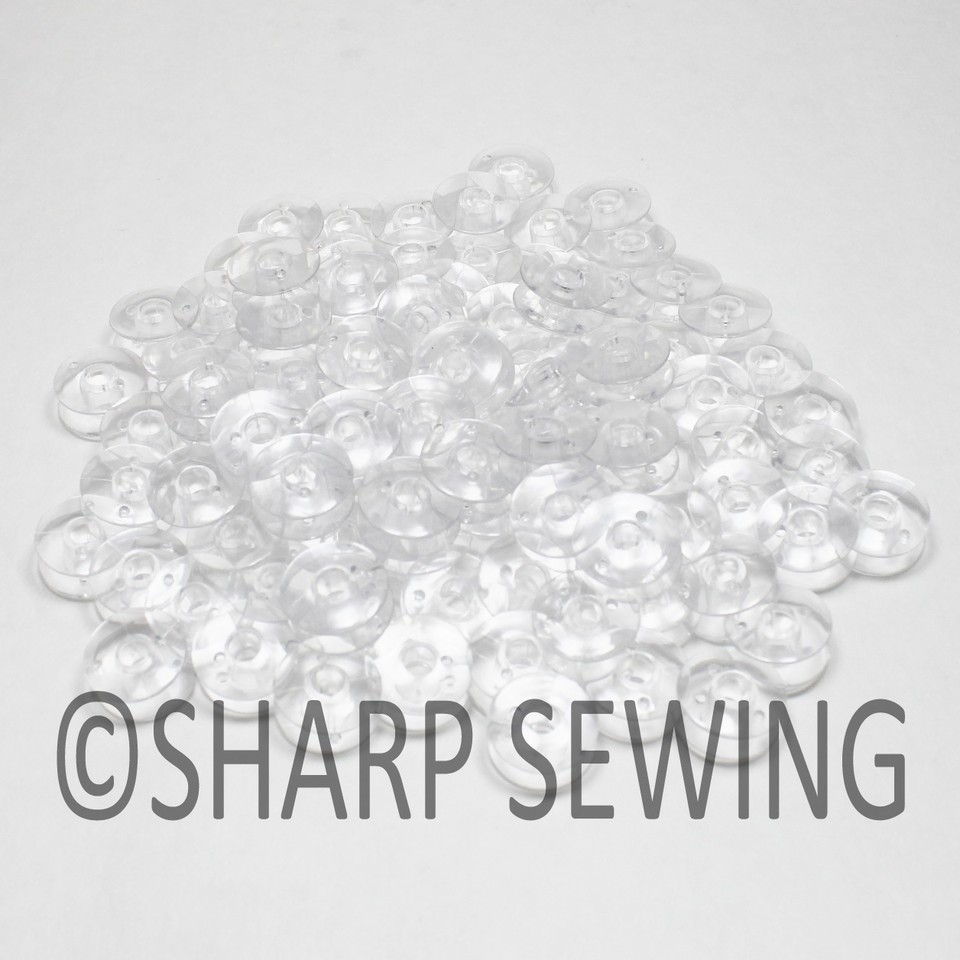 DROP IN BOBBINS CLEAR PLASTIC 172222P 172336 - SINGER 66 CLASS BERNINA ...