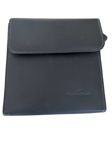 Vintage British Airways Concorde Leather CD Holder Case | eBay