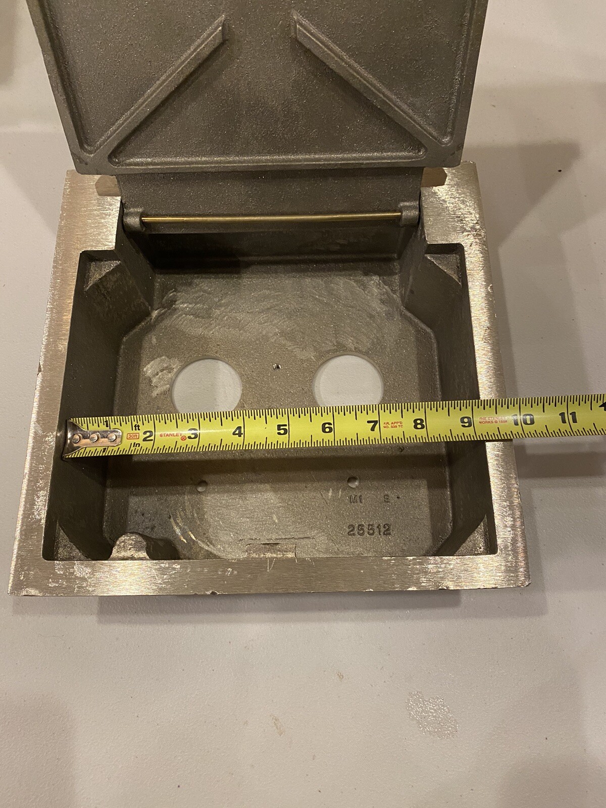 Zurn Bronze Wall Hydrant Water Box, 10-1/2"x10-1/2"x3" Depth, P/N ...