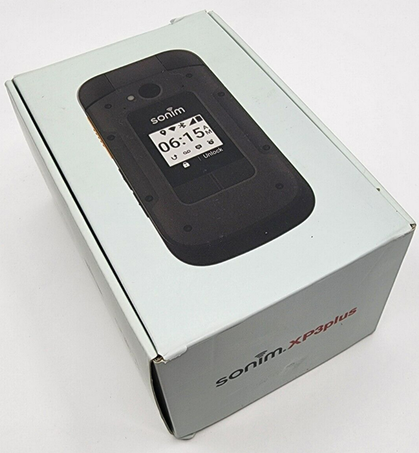 Sonim XP3 Plus XP3900 4G LTE 16GB 2GB Black Rugged Flip Cellphone for ...