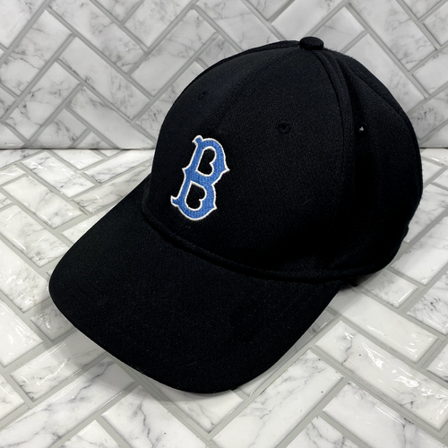 Otto Light Blue Boston "B" Logo Baseball Cap/Hat OSFM Hook & Loop | eBay