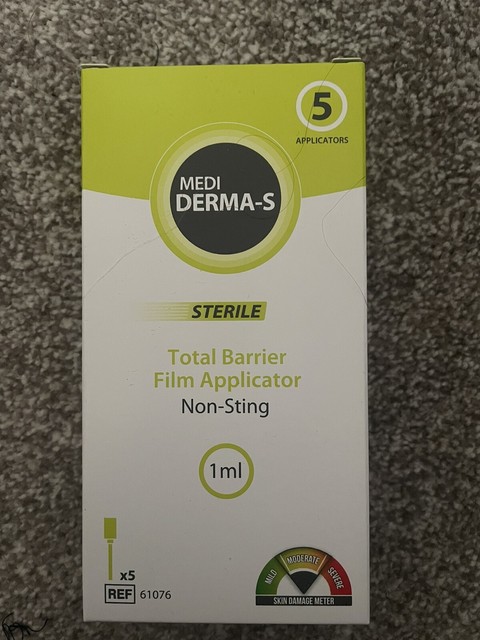 1x medi Derma-s Total Barrier Film Applicator 1ml - Non Sting for sale ...