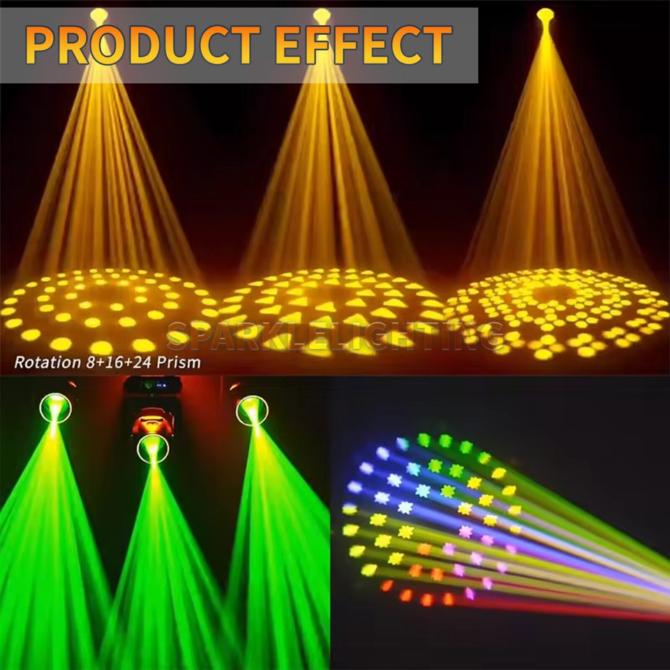 NEW 230W 7R LED Moving Head Spot Light DMX Gobo Beam Prism Stage Lighting Case | eBay