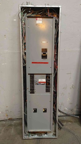 Square D NQOD Breaker Panelboard 400A 3PH Main & Dual Subfeed + 30U ...