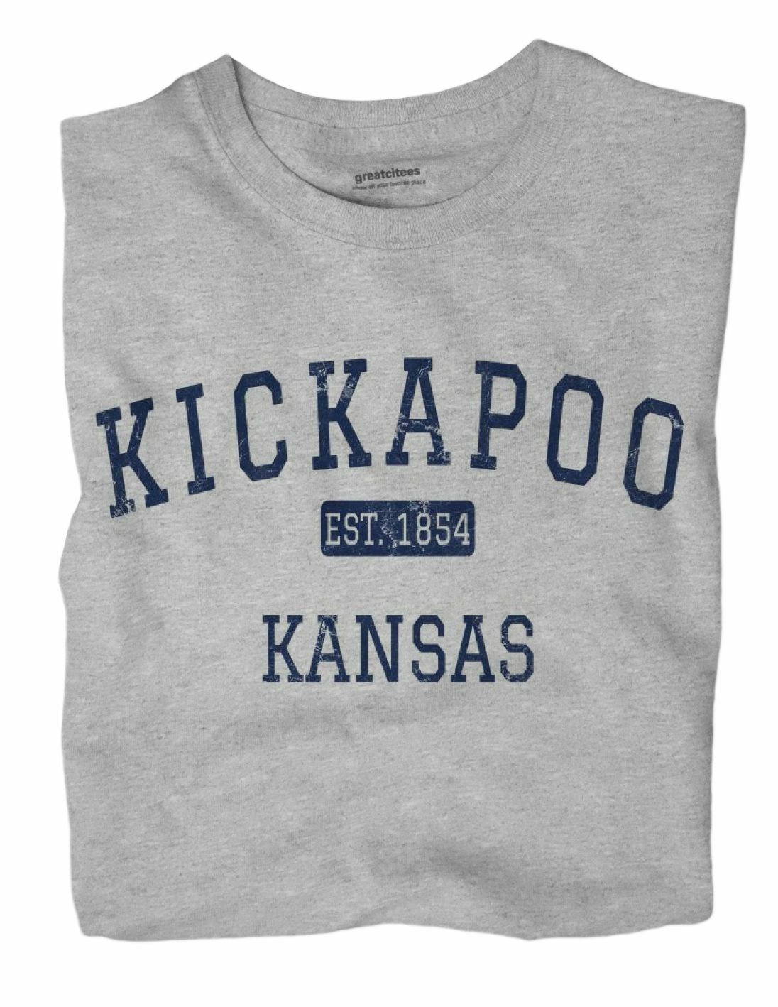 Kickapoo Kansas KS T-Shirt EST | eBay
