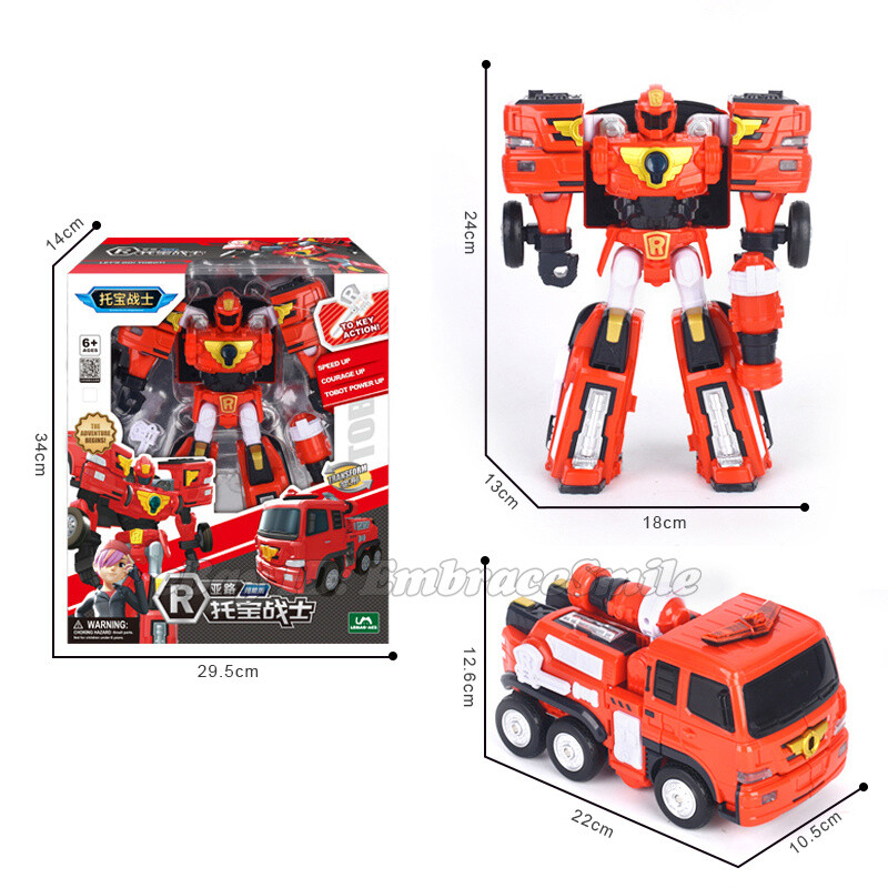 RESCUE TOBOT R Transforming Convert Car to Robot Action Figure Toy Boy ...