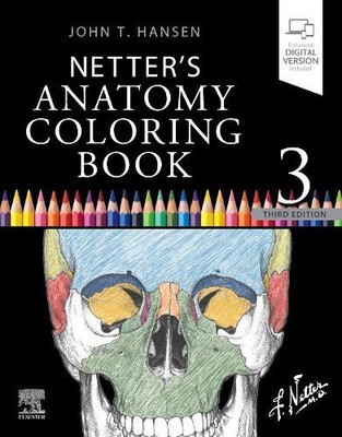 John T. Hansen Netter's Anatomy Coloring Book (Poche) Netter Basic ...