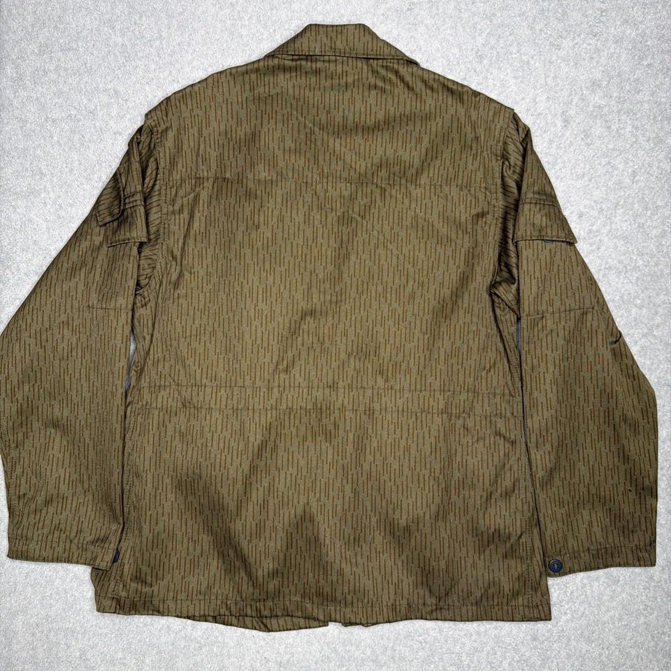 East German Army Strichtarn Camo Field Jacket Rain Drop NVA M52 | eBay