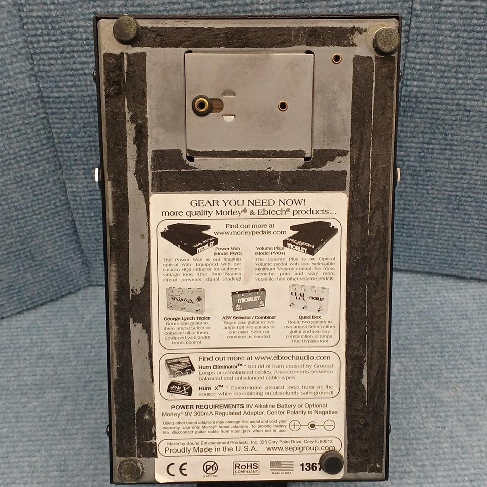 Pedale Effetti Usato Morley Bad Horsie Steve Vai Signature | eBay