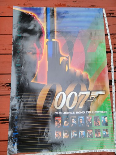 Vintage 1990s 007 James Bond Collection Movie Original Movie Poster | eBay