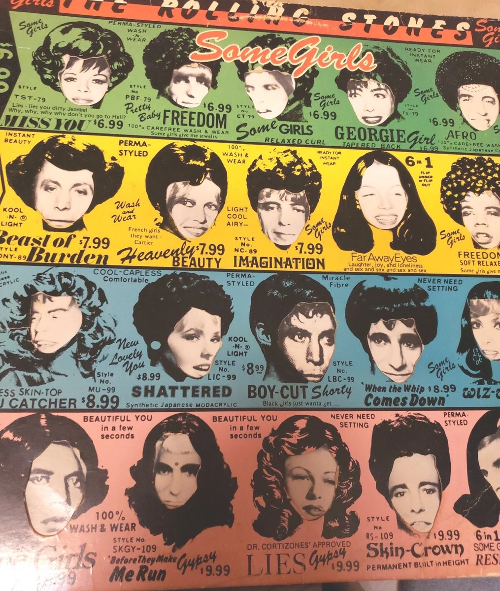 Rolling Stones Some Girls Album Cover