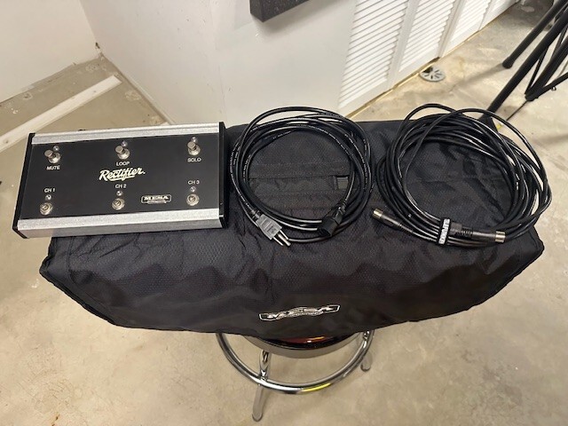 MESA BOOGIE TRIPLE Rectifier 150W HEAD, 3 Channel, Footswitch, Cover ...