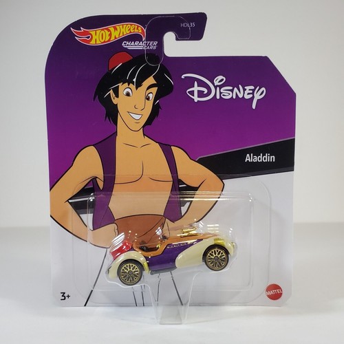 Hot Wheels Character Cars Disney Aladdin Prince Vehicle Car Toy Mattel ...