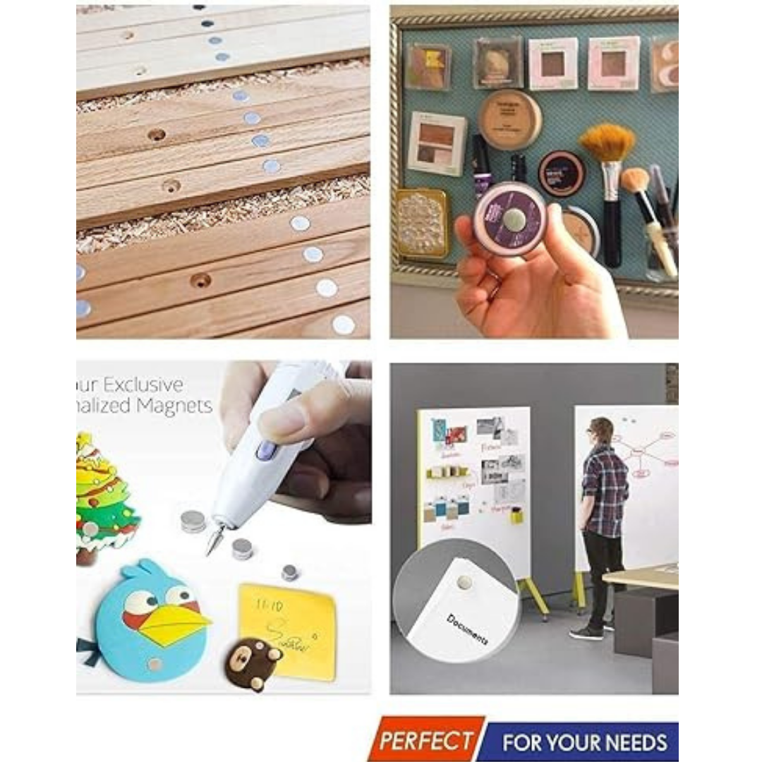 100Pcs Small Magnets 5X2 Mm Mini Tiny round Magnets Micro Magnets for ...