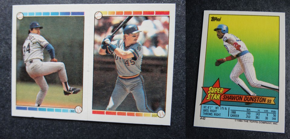 1989 Topps Stickers Baseball Cards Complete Your Set U Pick From List ...