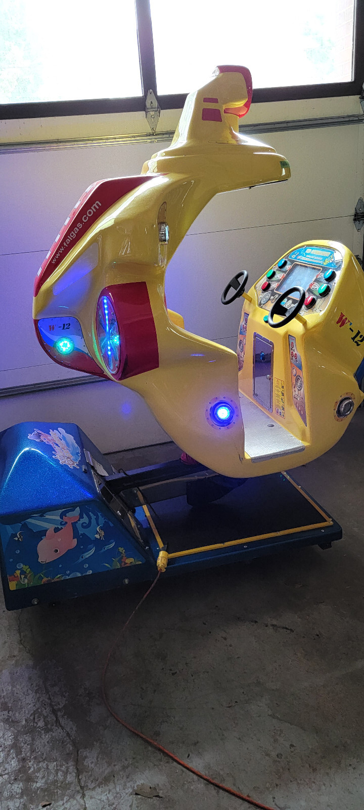 FALGAS Deep Explorer Submarine Coin Operated Kiddie Ride | eBay