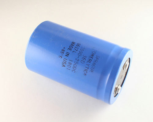 (2pcs) 2000uF 250V Large Can Electrolytic Aluminum Capacitor 2000 uf ...