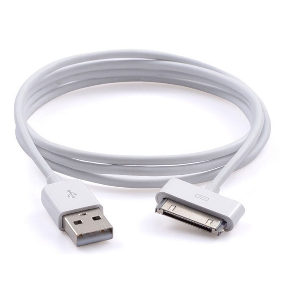 USB Charging Cable for iPhone 4 4s 3 3GS for iPad iPod iTouch Charger ...