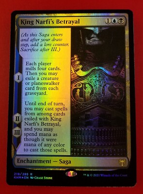 1x King Narfi's Betrayal | FOIL | Kaldheim | MTG Magic Cards | eBay