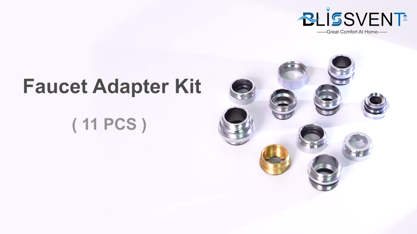 15pcs Faucet Adapter Kit,Male Female Kitchen Faucet Converter to Faucet ...