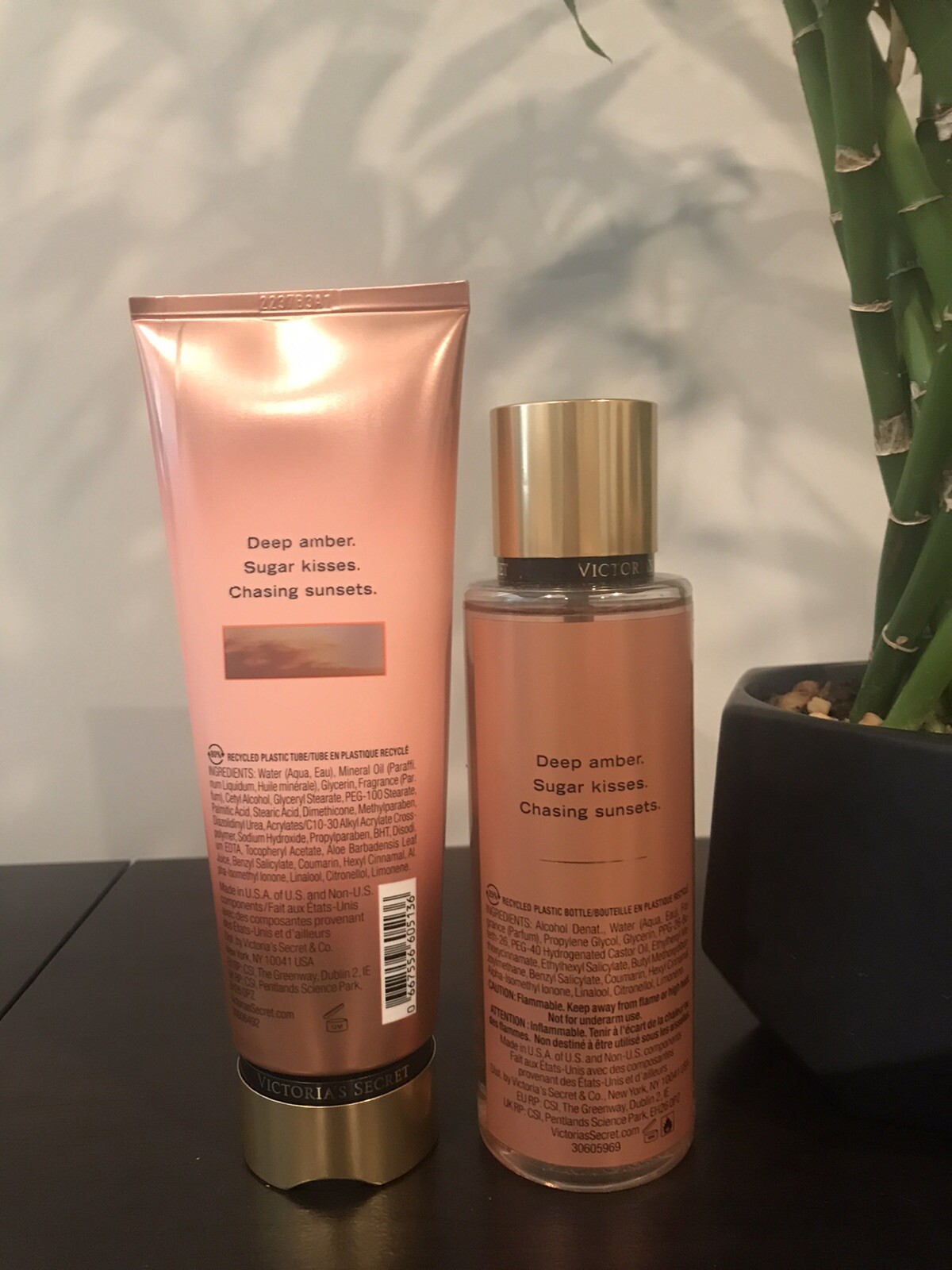 Victoria's Secret Amber Romance Fragrance Mist, Lotion & Body Set New ...