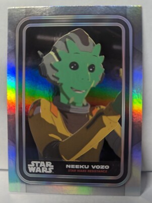 2023 TOPPS STAR WARS FLAGSHIP RAINBOW SILVER FOIL NEEKU VOZO #27 | eBay