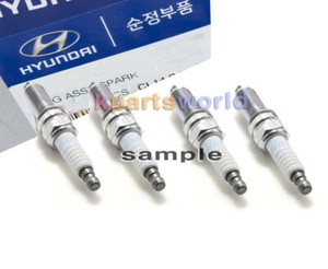 Genuine Spark Plugs 1885510060 X4Pieces for Hyundai Elantra AVANTE MD ...