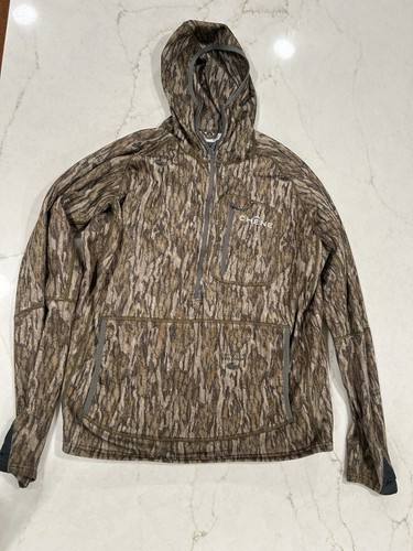 CHENE SIXTY SERIES TECHNICAL FLEECE HALF ZIP WITH HOOD BOTTOMLAND XL ...