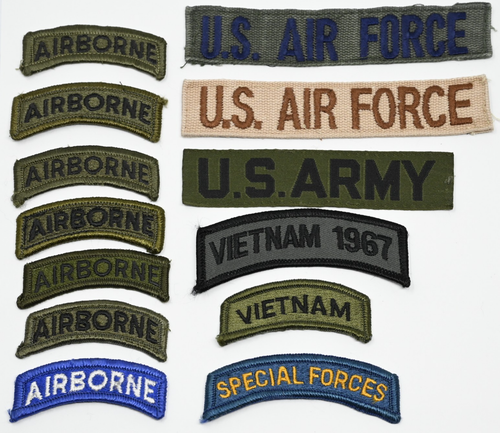 LOT of 13 US MILITARY Tab Patches United States Military Various | eBay