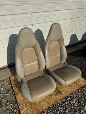 2001-2005 Mazda Miata Seat Leather Set Left and Right Tan Seats OEM | eBay