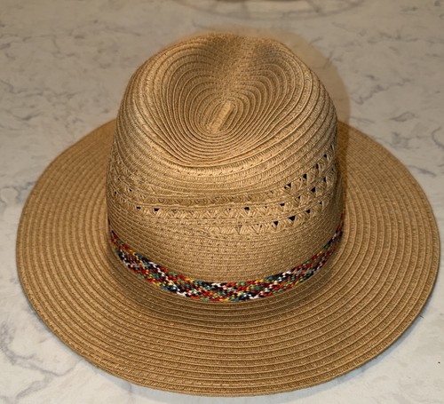 EDDIE BAUER WOMEN'S SUN HAT WOVEN HATBAND SMALL/MEDIUM BEIGE COLOR | eBay