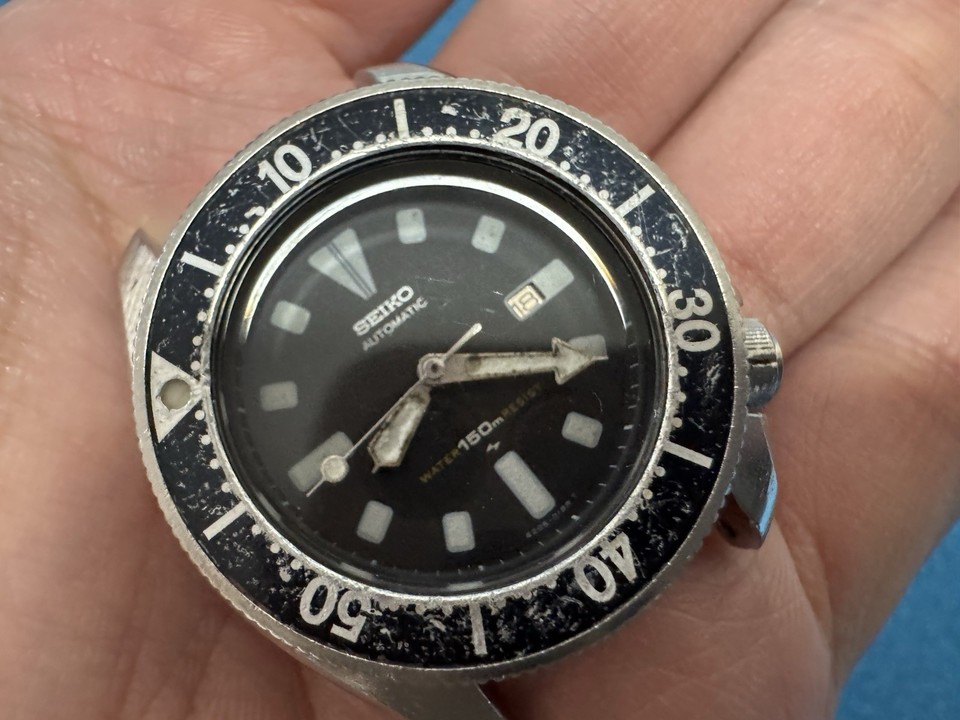 Seiko Vintage Divers Watch 4205-0140 Black Dial 32mm Men’s Watch For ...