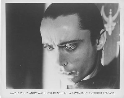 ANDY WARHOL'S DRACULA original lobby photo UDO KIER 1974 studio publicity still | eBay