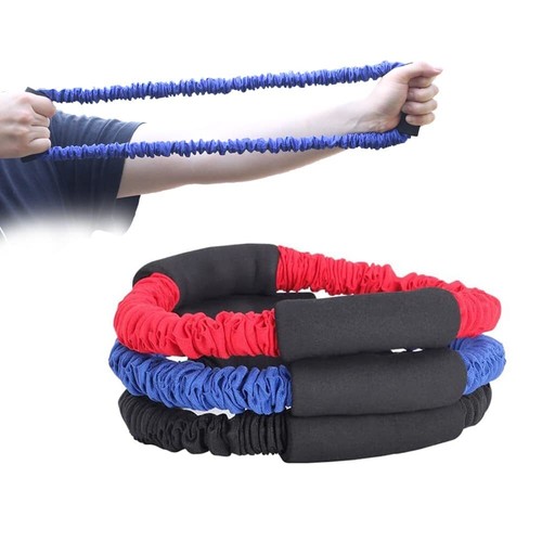 25Lbs Archery Bow Trainer Rubber Stretch Bands Strength Training Device ...