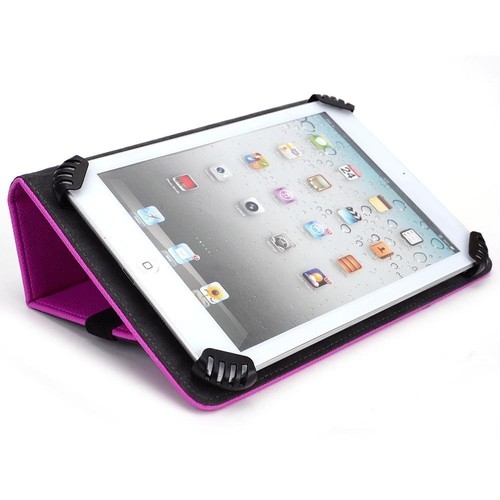 Kroo Purple Verizon Ellipsis 7 Inch Universal Tablet Case with Plastic ...