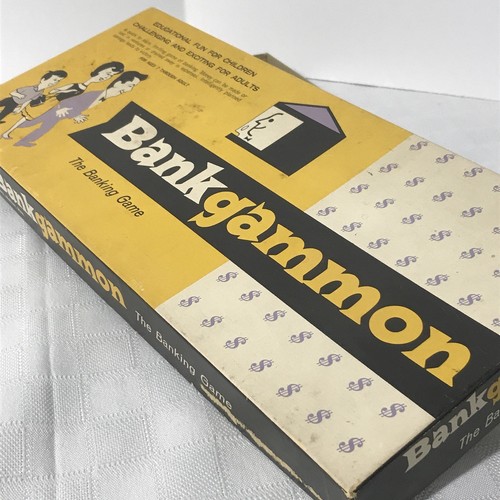 Bankgammon The Banking Game Complete 1963 vintage | eBay