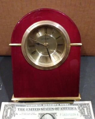 Danbury Quartz Table Clock | eBay