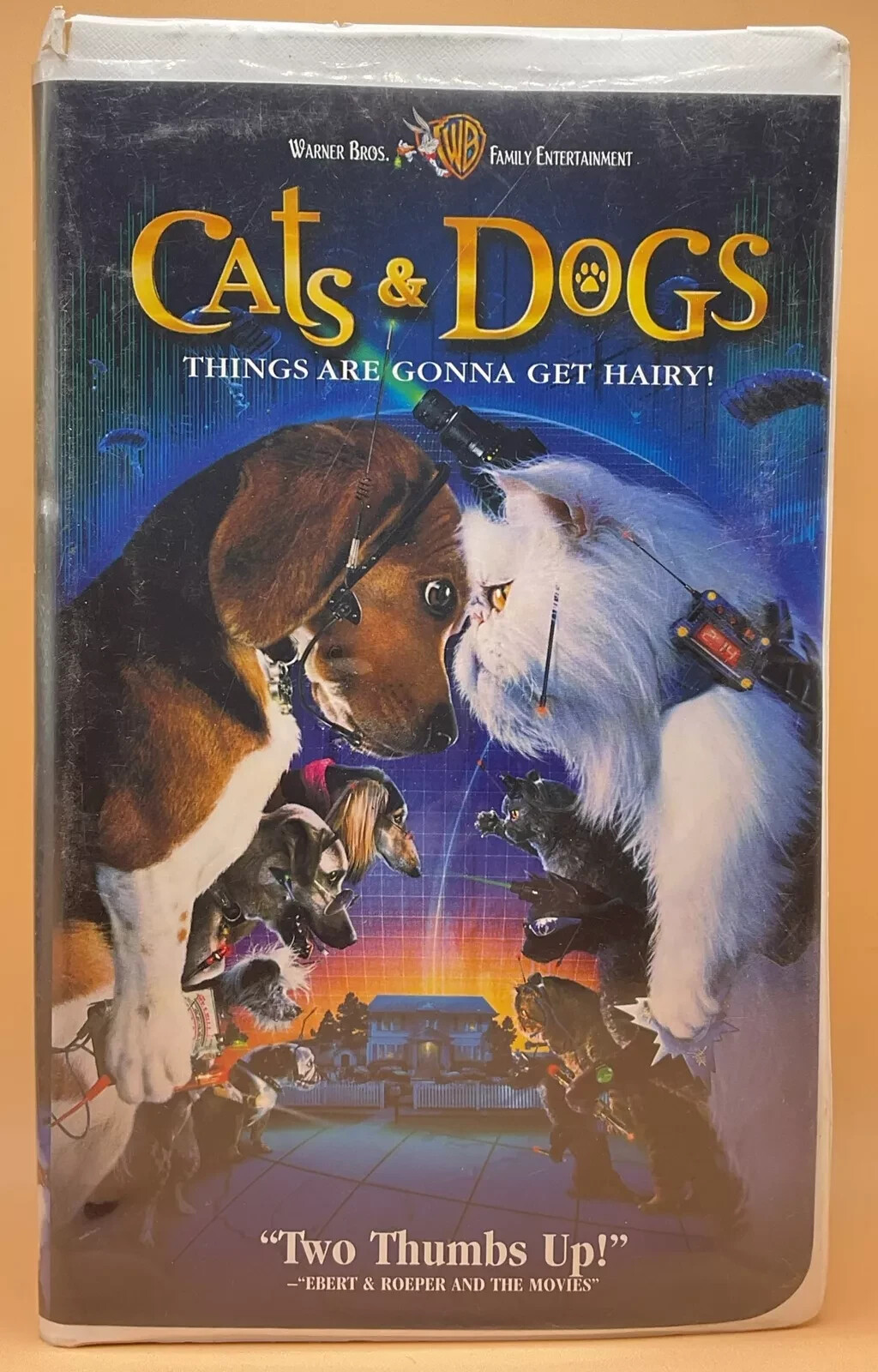 Cats & Dogs VHS 2001 Clamshell Release 85392125333| eBay