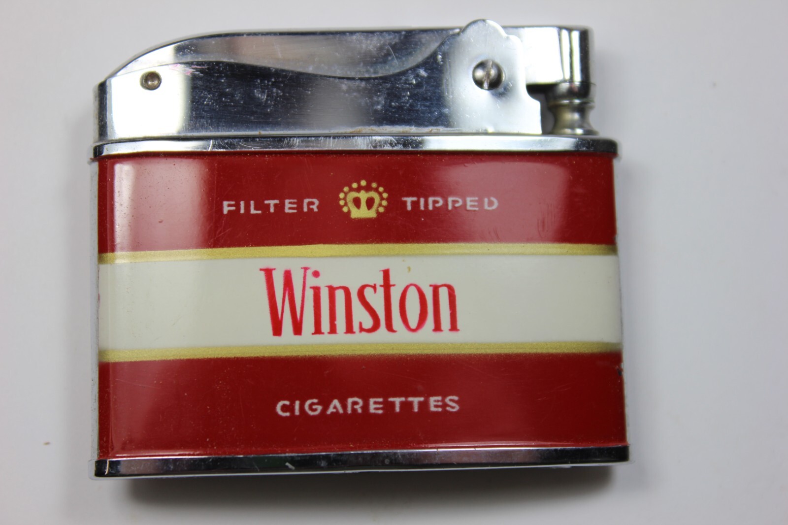 Vintage WINSTON Cigarettes Lighter - Crown Japan ( NICE ) | eBay