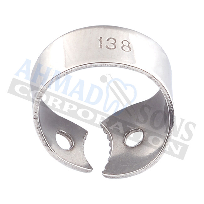 100 Pcs Endodontics Rubber Dam Clamps #138 Dental Instruments Wisdom ...