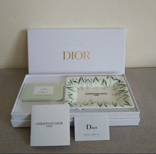 Christian Dior Maison Lucky Set Soap Dish Tray Platinum Member Limited ...