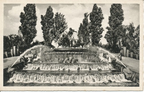 PC27311 Kobenhavn. Gefion Springvandet. Eneret. No 14 | eBay.de