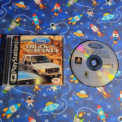 Ford Truck Mania Sony PlayStation 1 PS1 ~ Complete! Works Great! Fast ...