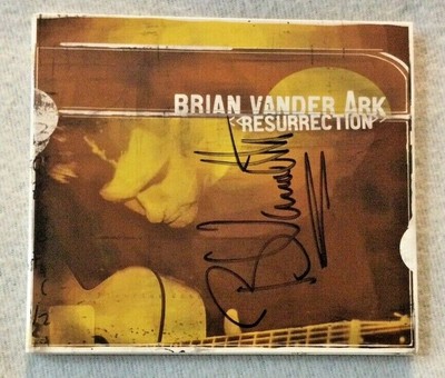 Autographed/Signed Brian Vander Ark "Resurrection" CD - The Verve Pipe ...
