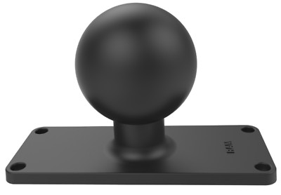 RAM-D-202U-25 RAM D-Size 2.25-Inch Ball Base with 1.5" x 4.5" 4-Hole ...