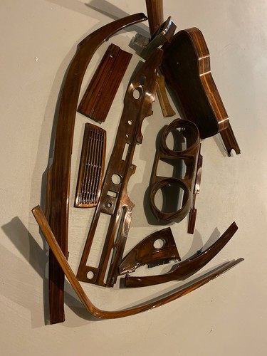 Mercedes W111 Coupe Cabrio Wood Trim Set 220se, 250se,280se ...
