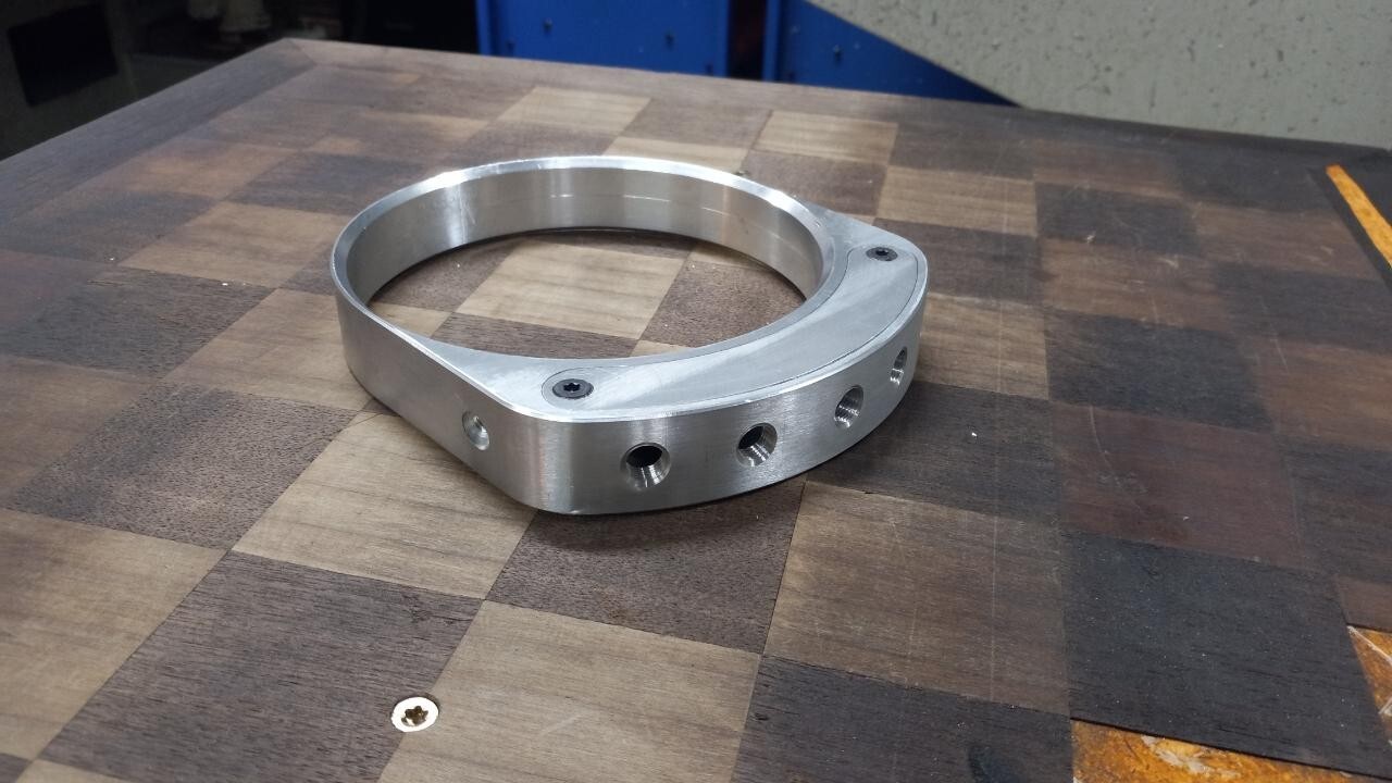 HAAS MILL COOLANT RING/MANIFOLD (FITS 5.200 SPINDLE MINIMILL,VF2,ETC ...